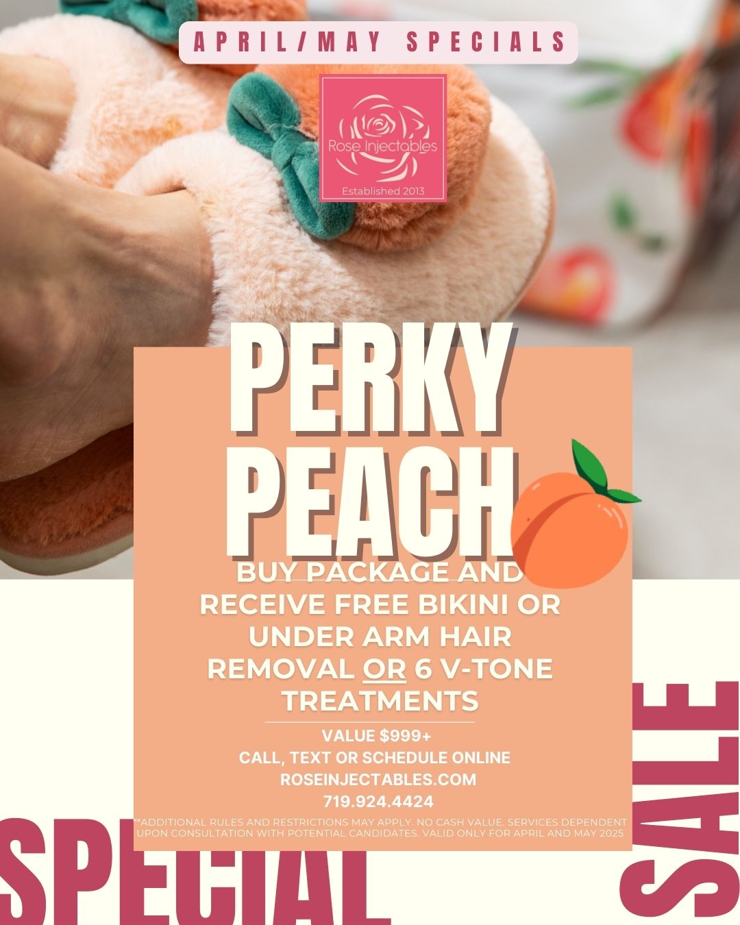 April / May 2025 Specials | Rose Injectables